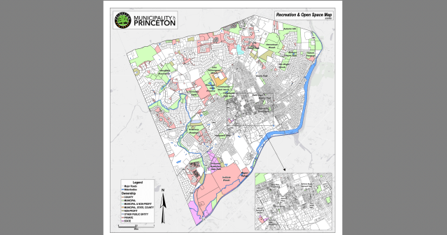 New Map of Princeton Parks and Open Spaces Released | walkableprinceton